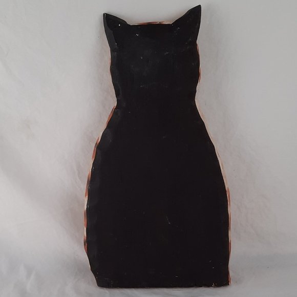 James Haddon | Accents | James Haddon Folk Art Wooden Cat 55 Tall ...